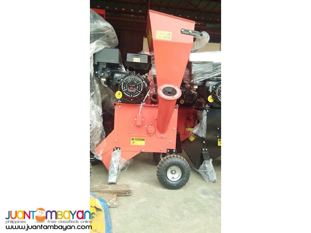 PORTABLE WOOD CHIPPER, 15HP