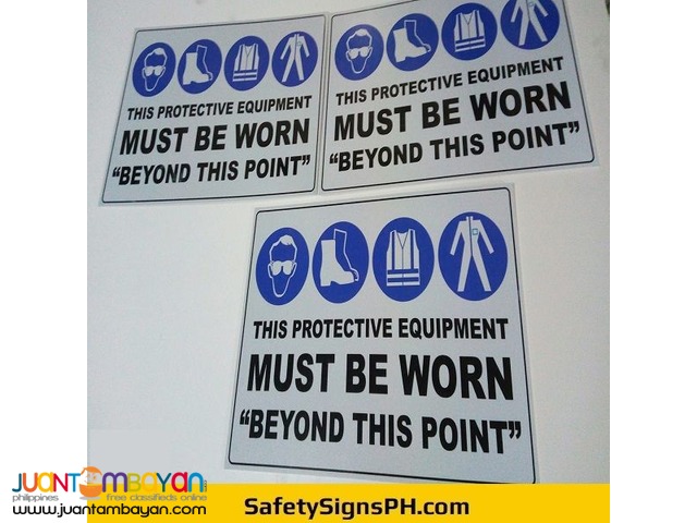 Construction Safety Signs Philippines