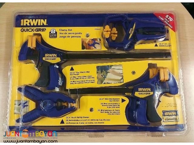 Irwin 4935502 8-piece Quick-Grip Clamp Set
