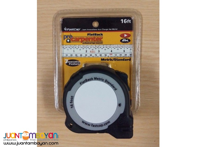 FastCap PMS-FLAT-16 PMS 16-foot Flatback Series Tape Measure