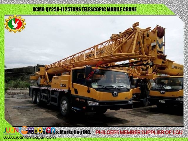 Brand New XCMG QY25K-II 25 Tons Telescopic Mobile Crane