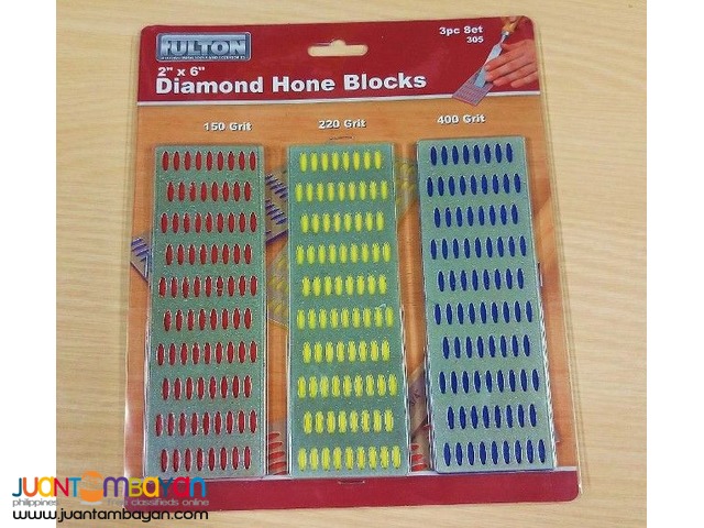 Fulton 305 3-piece 2" x 6" Diamond Hone Blocks
