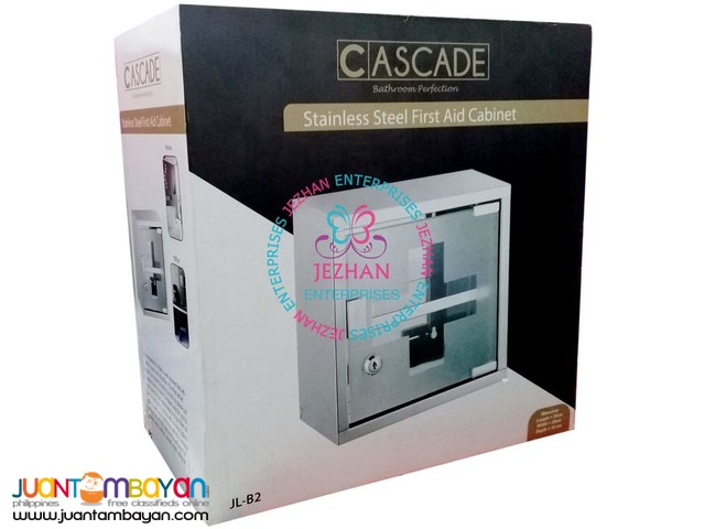 Cascade Stainless Steel First Aid Cabinet