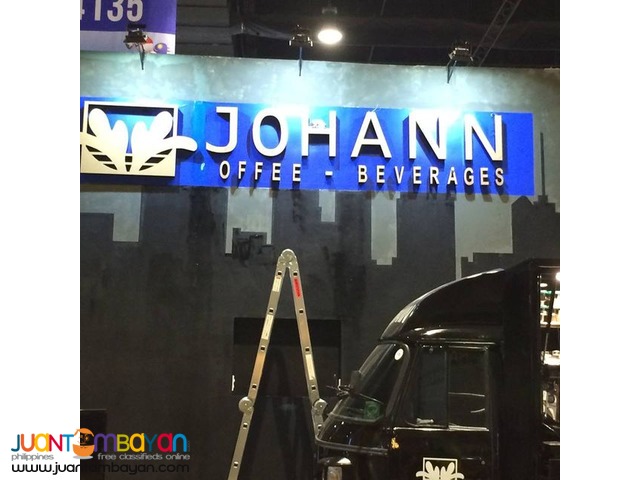 Sticker,Panaflex,Acrylic build-up,Stainless