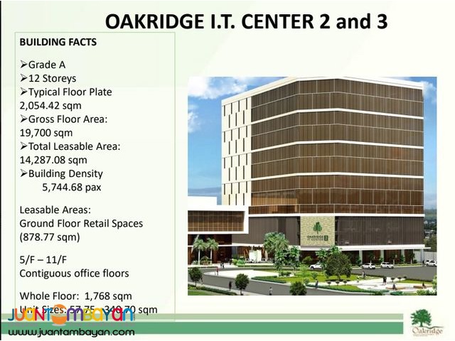 Bare Office for rent in Oakridge Mandaue BPO