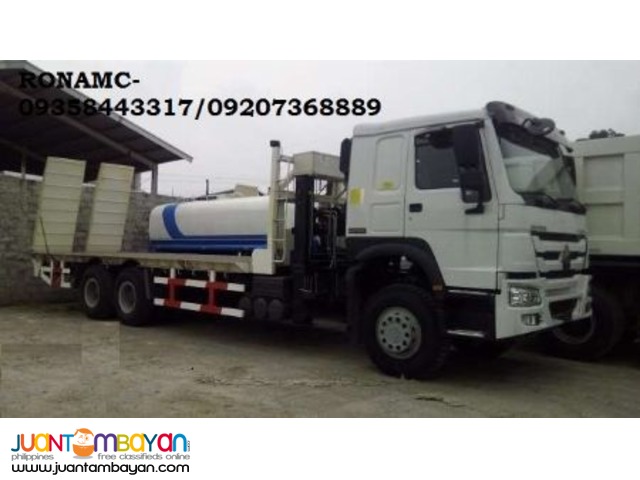 10W self loading truck w/ winch (howo a7)