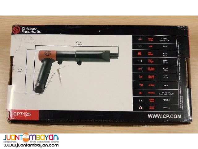 Chicago Pneumatic Tool CP7125 Pistol Grip Needle Scaler