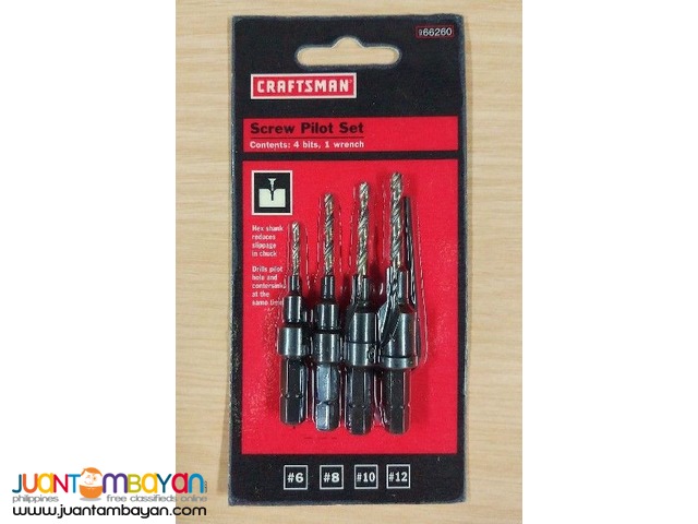 Craftsman 66260 4-piece Screw Pilot Set