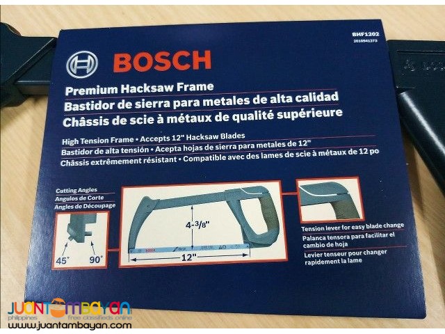 Bosch BHF1202 12-inch High Tension Hacksaw Frame