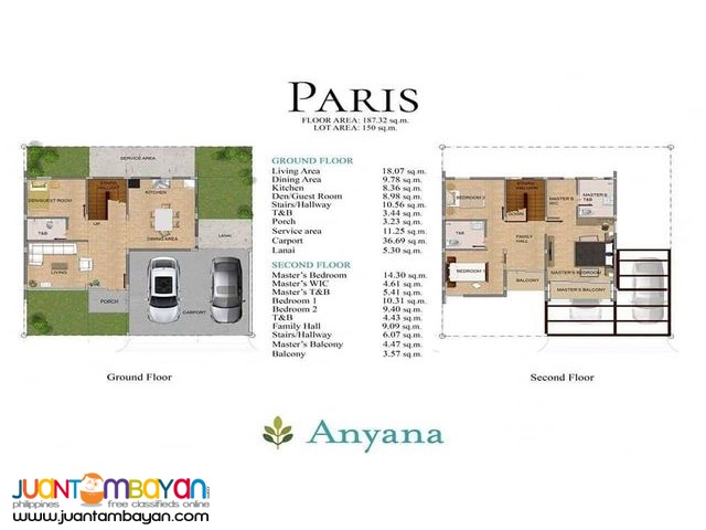 Anyana Bel-Air Paris Single Detached House and Lot