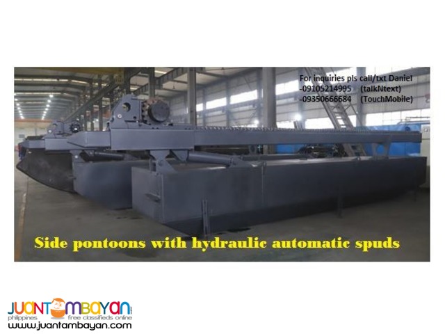 High Q 200PU-S amphibious pontoon undercarriage and side pontoons