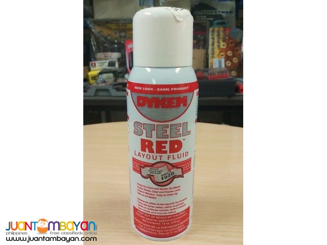 Dykem 80096 Layout Fluid, Red, 12 oz.