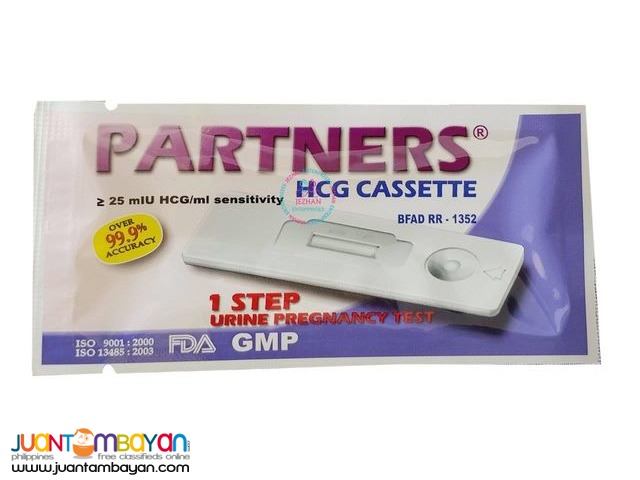 Pregnancy test - HCG Cassette 100's (Partners)