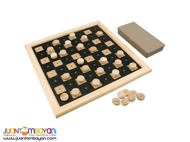 Braille Chess and Checkers Set