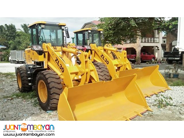 HQ ZL30 Wheel Loader 1.7 - 2 m³ with fan