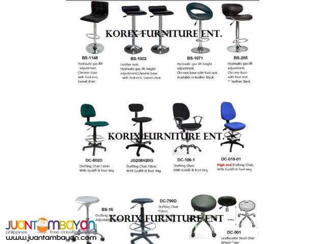 drafting chairs - teller chair - barstool -furniture