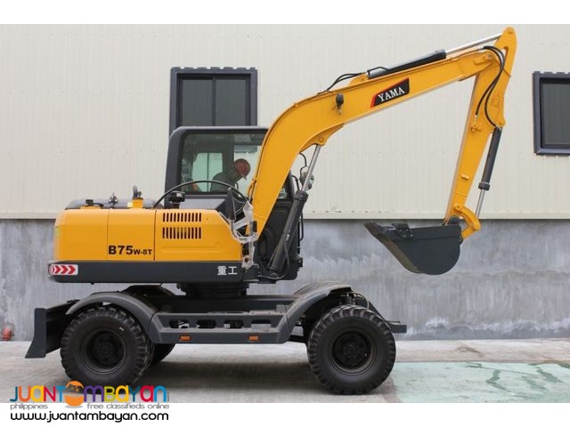 YAMA Wheel Backhoe XY 75W-8.25cbm