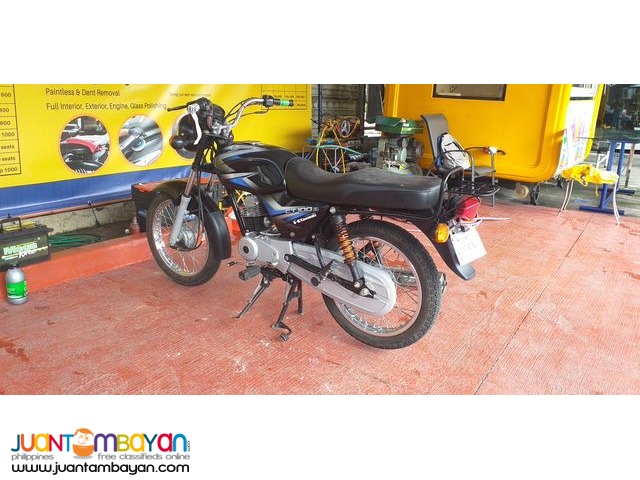 2017 KAWASAKI CT 100 BLACK/BLUE M/T GAS