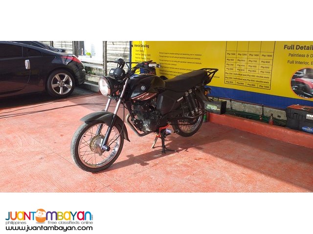2017 YAMAHA YTX 125 BLACK M/T GAS