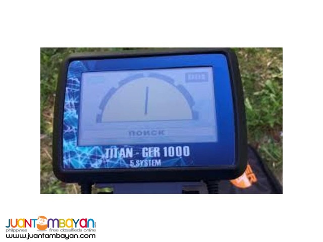 GER TITAN 1000 Gold Detector metal detector