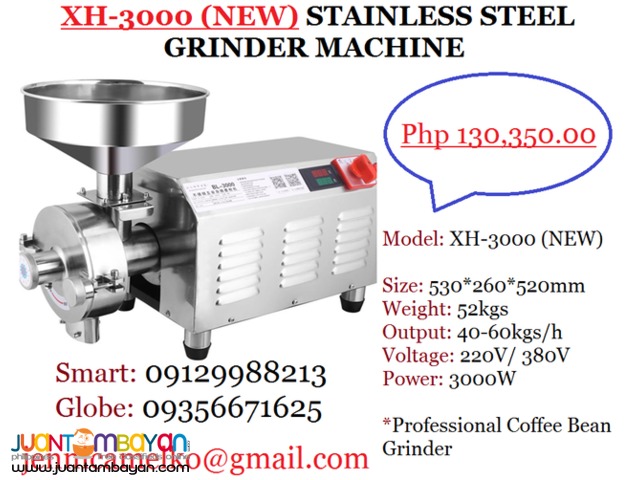 Stainless Steel Grinder Machine (XH-3000 (NEW))