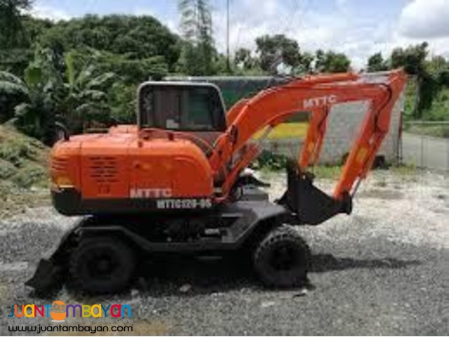 MTTC 120-9S WHEEL TYPE EXCAVATOR