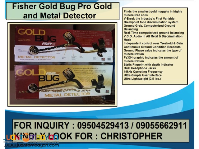 Fisher Gold Bug Pro Gold and Metal Detector