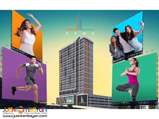 THE SYNC S Tower C5 Road Pasig Condo as low as Php11960/mo