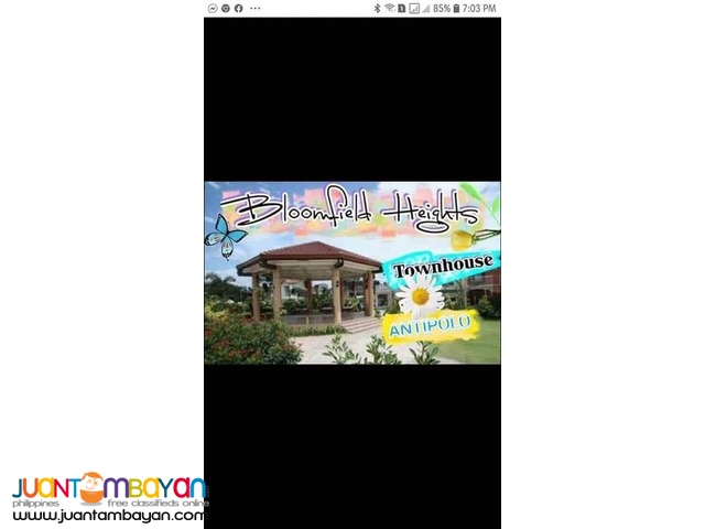 Bloomfield Heights House and Lot in C Lawis Antipolo