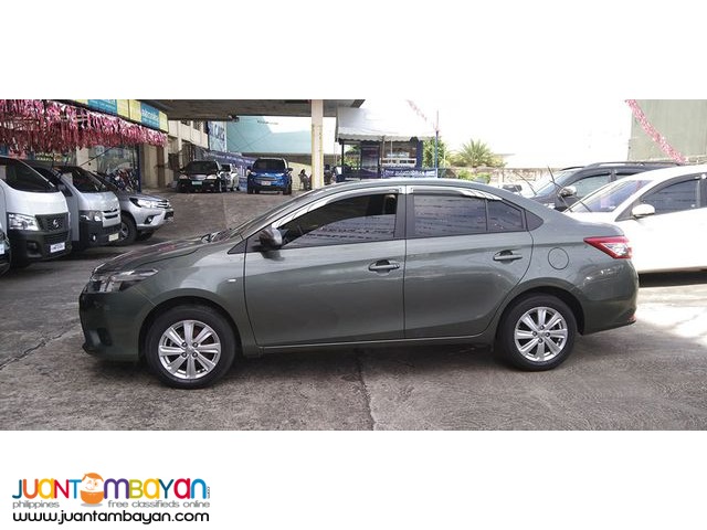 2018 Toyota Vios E Alumina Jade metallic A/T Gas 17,466 Mileage