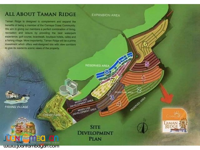 Residential Lot For sale at Camaya coast