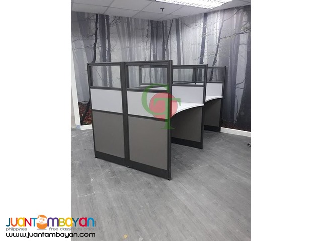 Brand New Modular Office Furniture Partitions with Tables