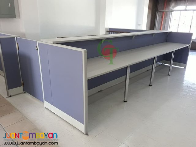 Brand New Modular Office Furniture Partitions with Tables