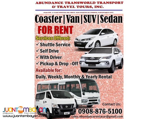 Shuttle Service Manila