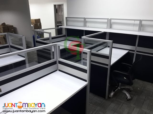 Brand New Modular Office Furniture Partitions with Tables