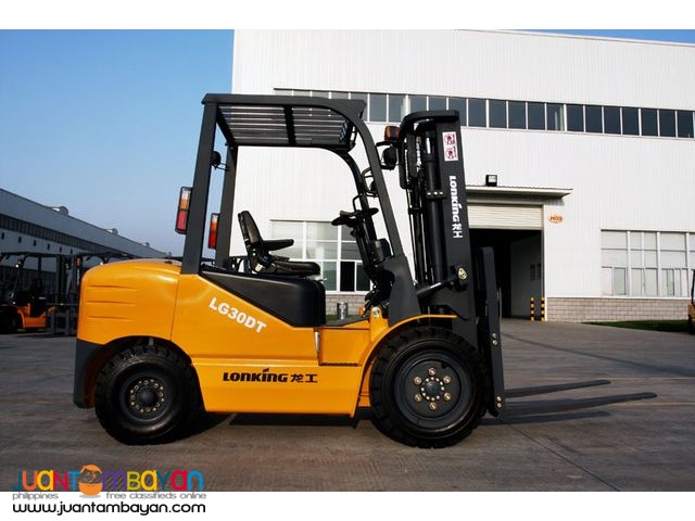 FORKLIFT 3 TONS LONKING LG30DT FORKLIFT 3 TONS LONKING LG30DT