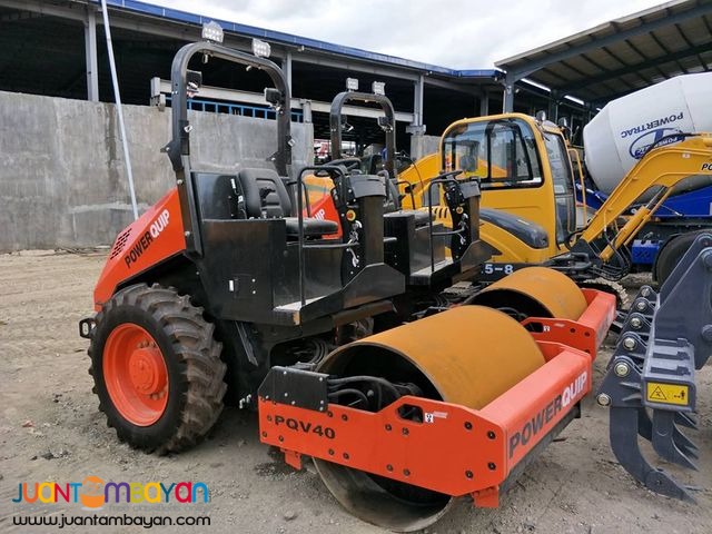 POWERQUIP PQV40 VIBRATORY ROLLER (BRAND NEW)