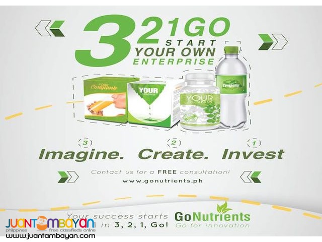 Healthy Beverage brand promotion of your own!