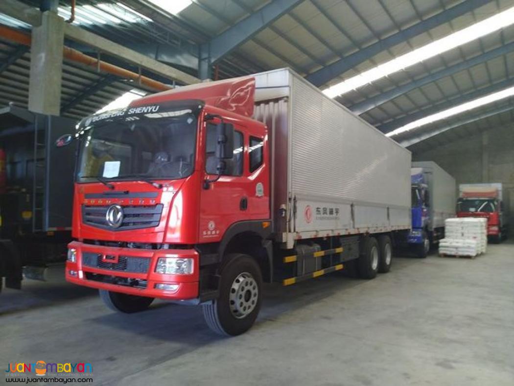 10-WHEELER DONGFENG DC101W WING VAN