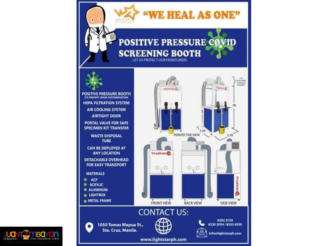 Covid 19 Screening Booth