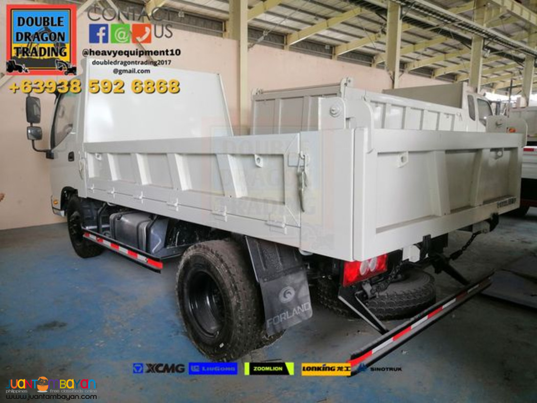 FORLAND M3 MINI DUMP, 6X4, ISUZU ENGINE