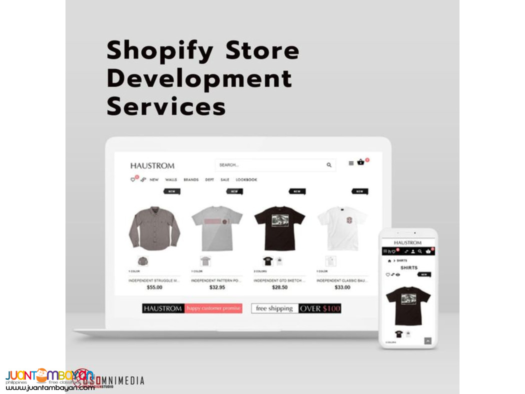 Build Your Online Store With Shopify Development Services