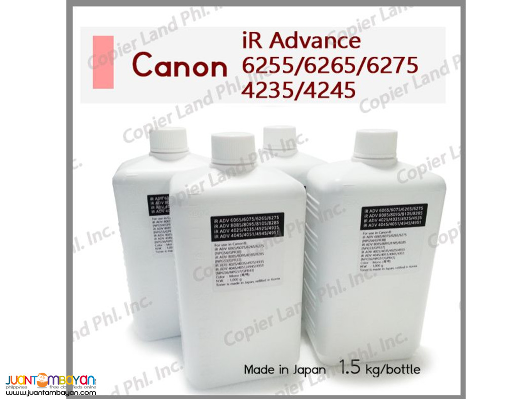canon Copier Toner ir5000 5020 ir5065 iRAdv 6255 BlackTonerCartridge