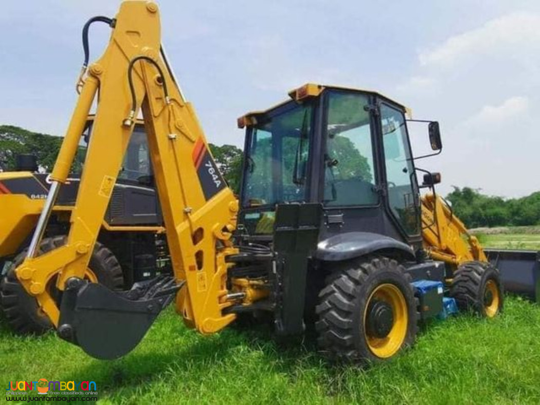 Liugong 764A Backhoe Loader Yuchai,A/C cab -0.20cbm/1.0cbm