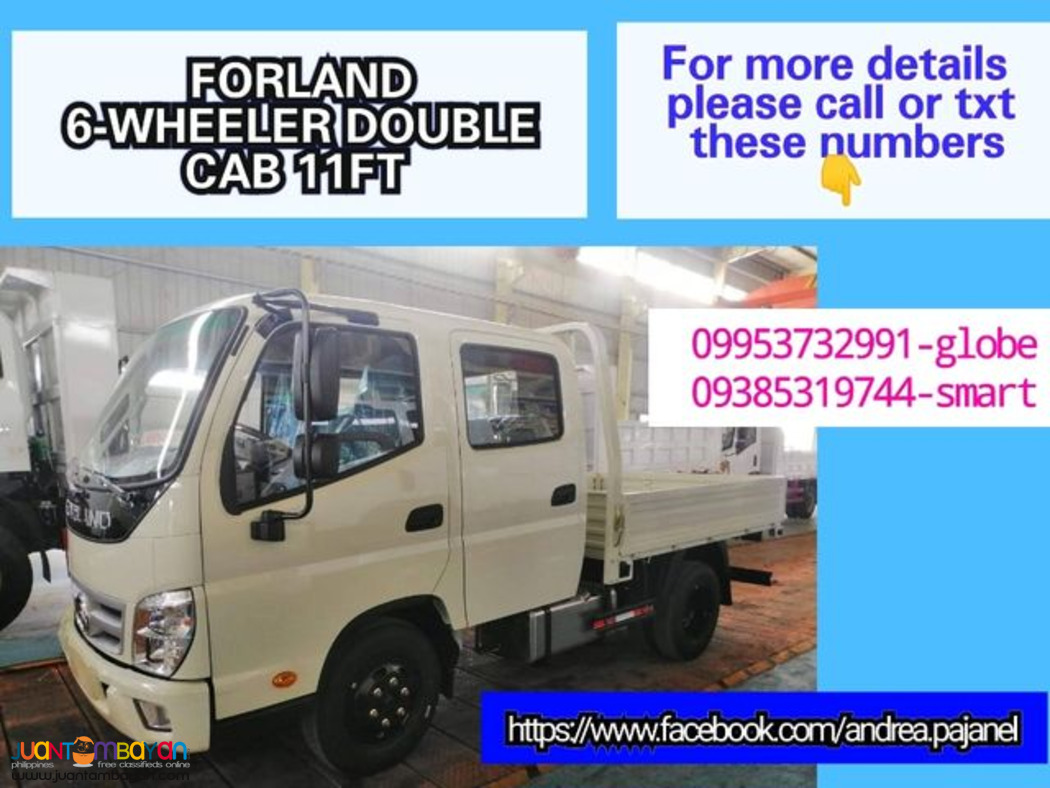 FORLAND 6-WHEELER CARGO TRUCK(DOUBLE CAB)