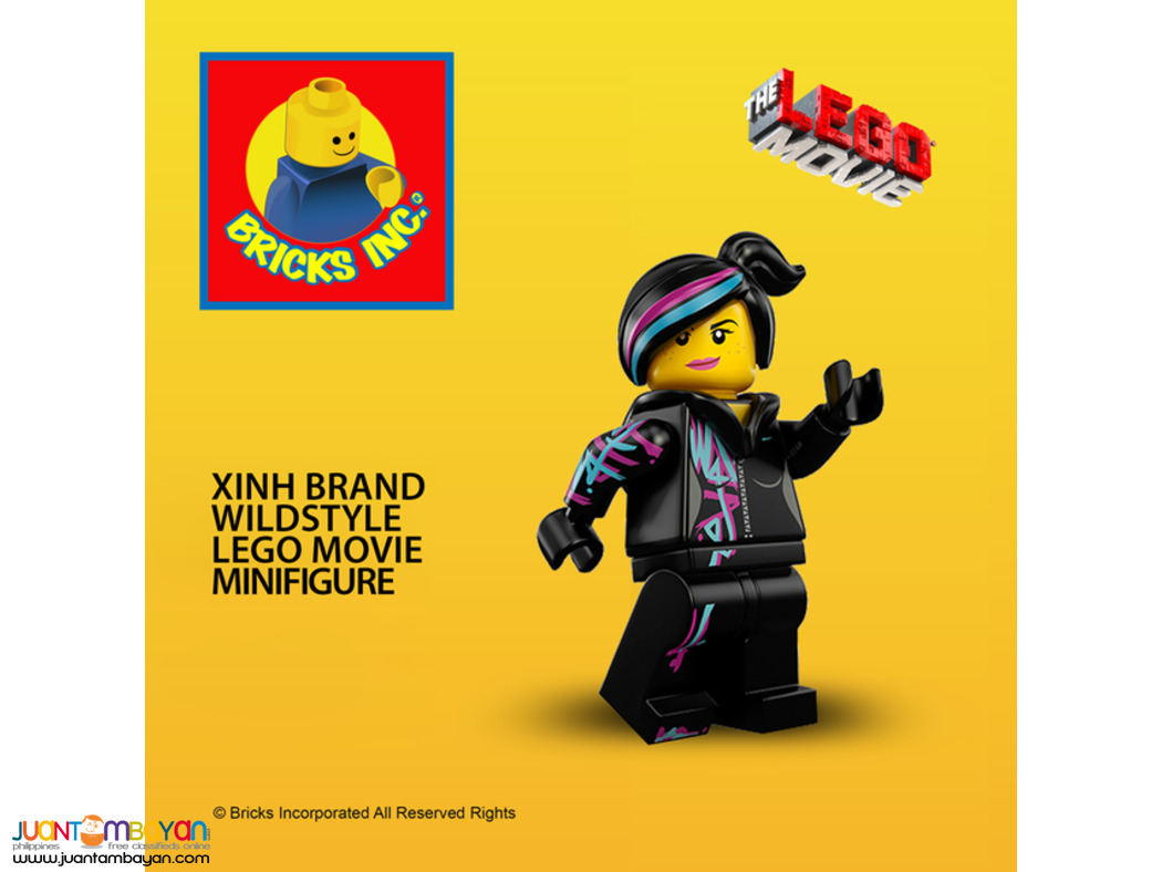 XINH™ Lego Movie Wildstyle Minifigures