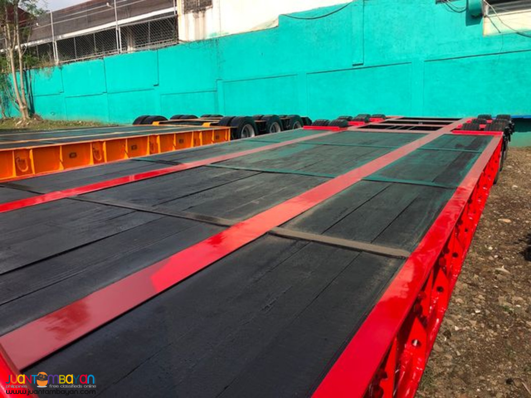 LOWBED TRAILER FOR BACKHOE