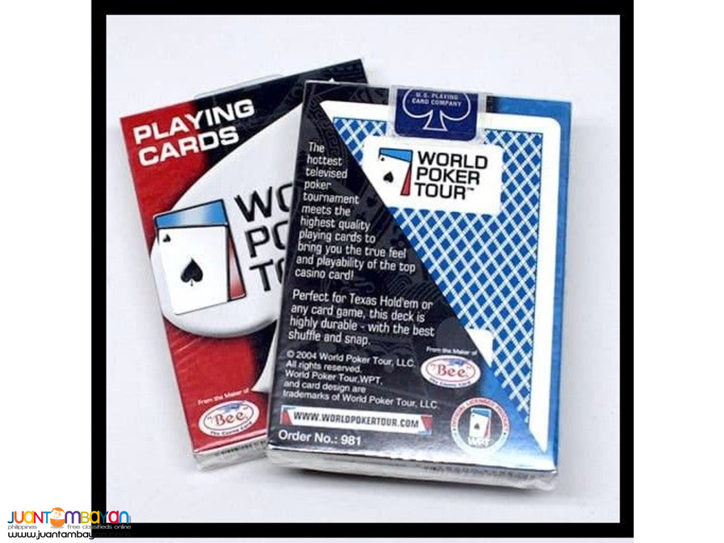 RARE Bee WPT Poker Cards (Ohio Blue Seal)