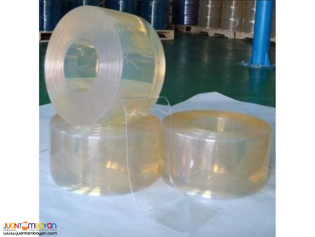 White PVC curtain strip for supply and installation in bulacan