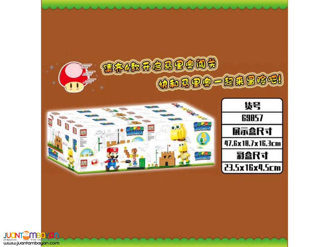 PRCK™ 69857 Super Mario Bros 4in1 BrickHeadz Adventures
